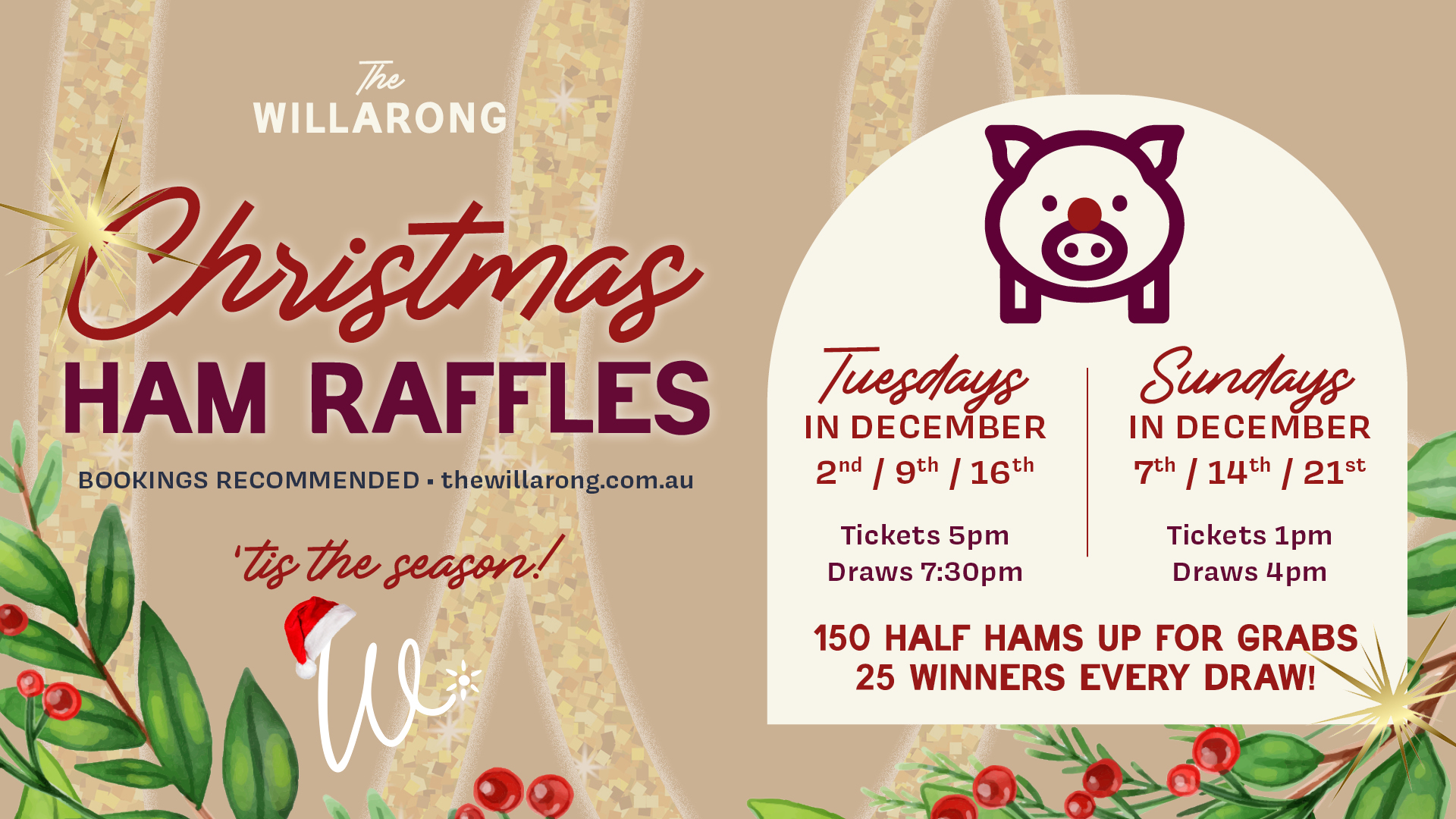 HAM RAFFLES - Thewillarong